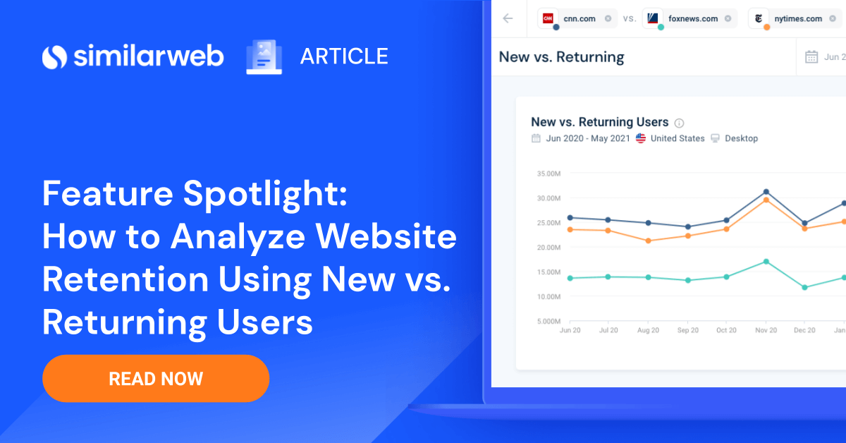New vs. Returning Visitors: Website Retention Data | Similarweb