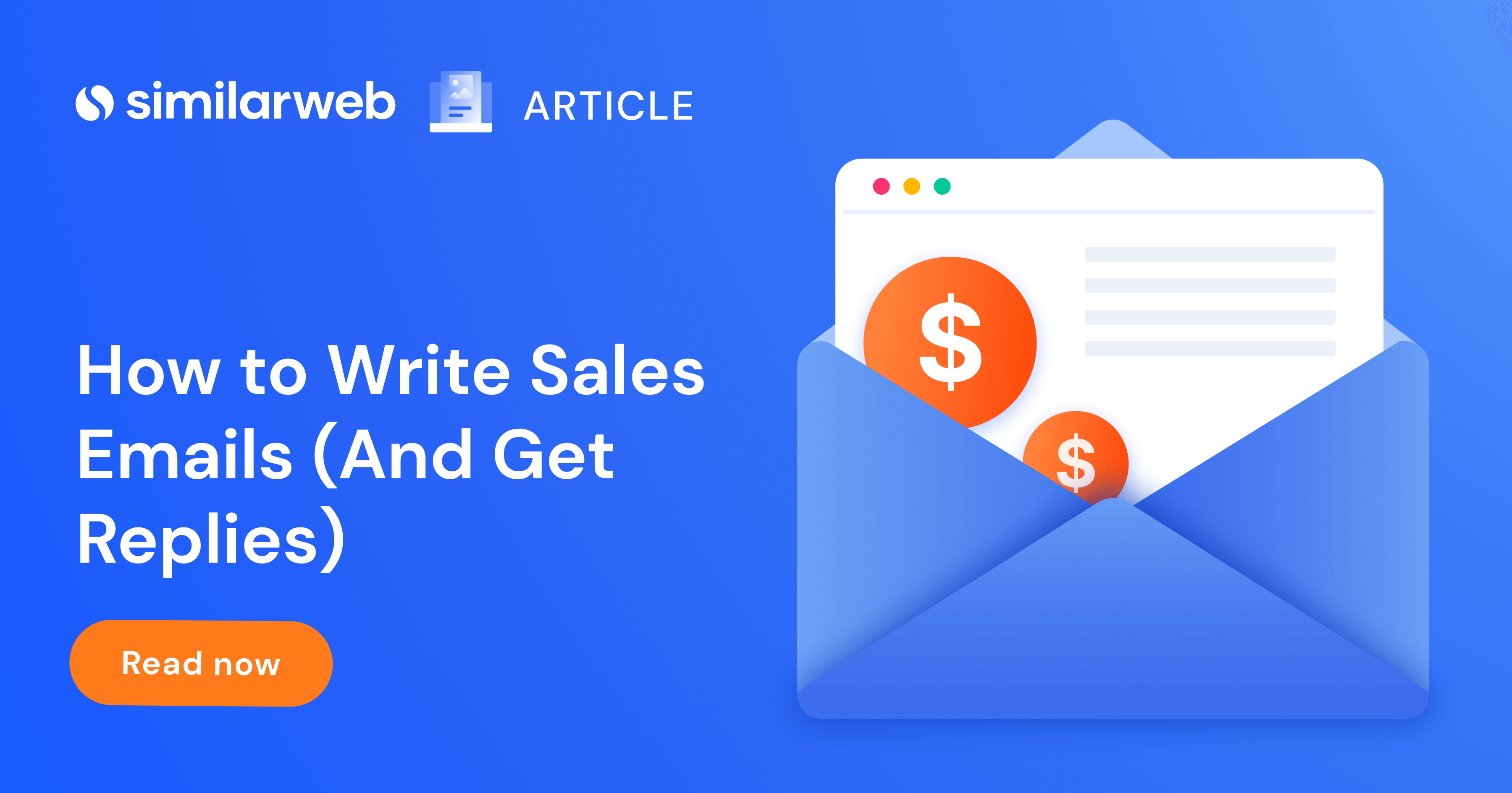 How to Write Sales Emails (And Get Replies) | Similarweb