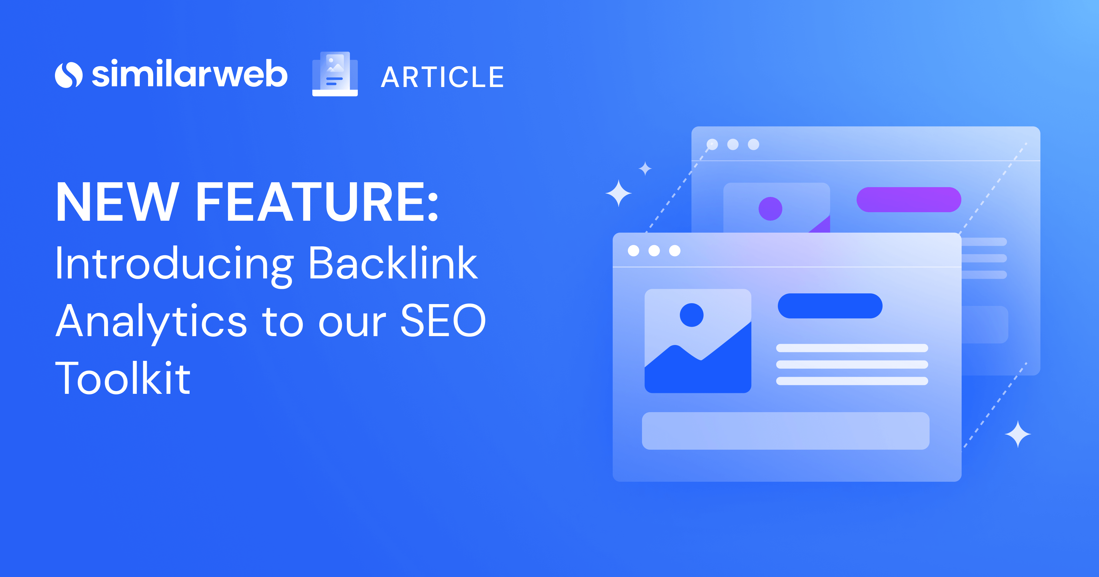 Novo recurso: Backlink Analytics para otimizar ainda mais suas ...