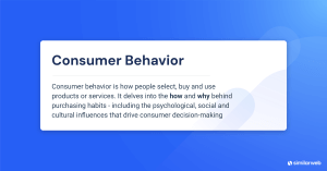 Consumer Behavior 101: Types, Factors & Examples | Similarweb