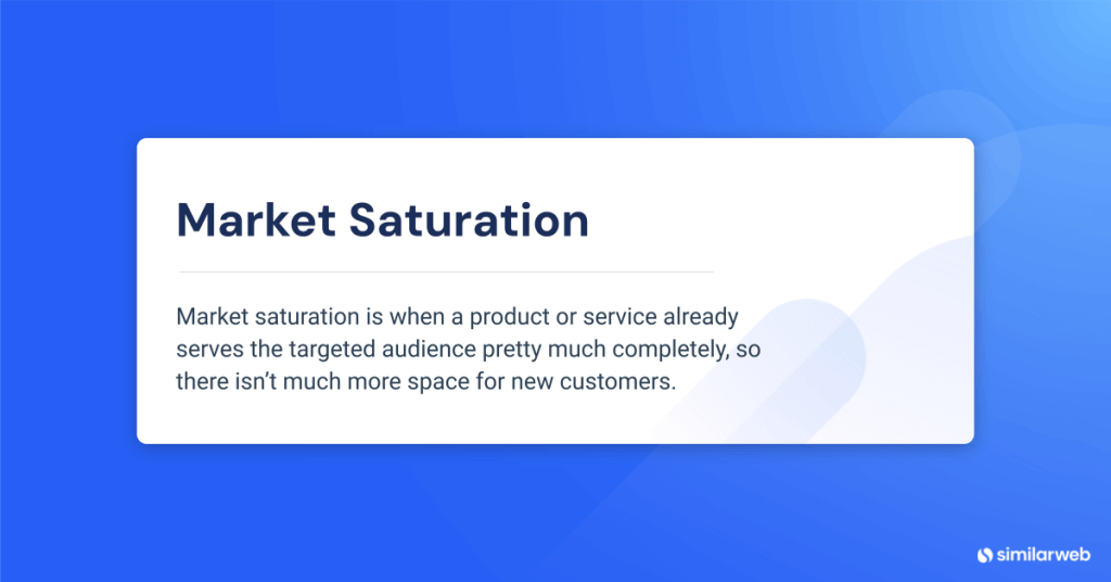 Market Saturation: How to Avoid, Examples & More | Similarweb