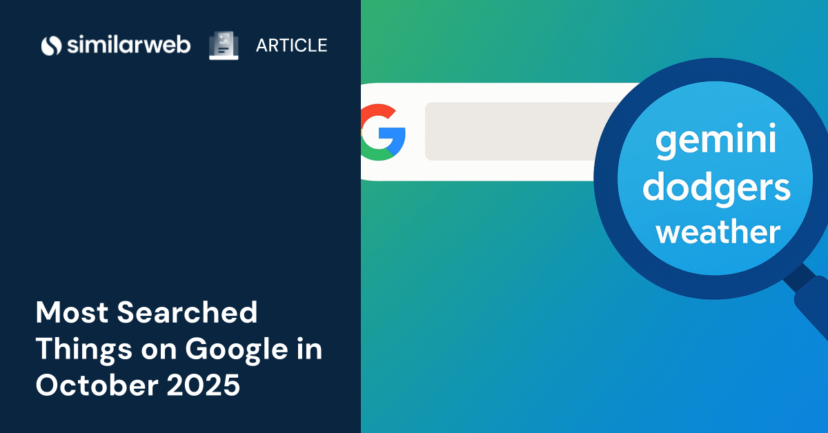 Most Searched Keywords: Top Google Searches in October 2025 | Similarweb