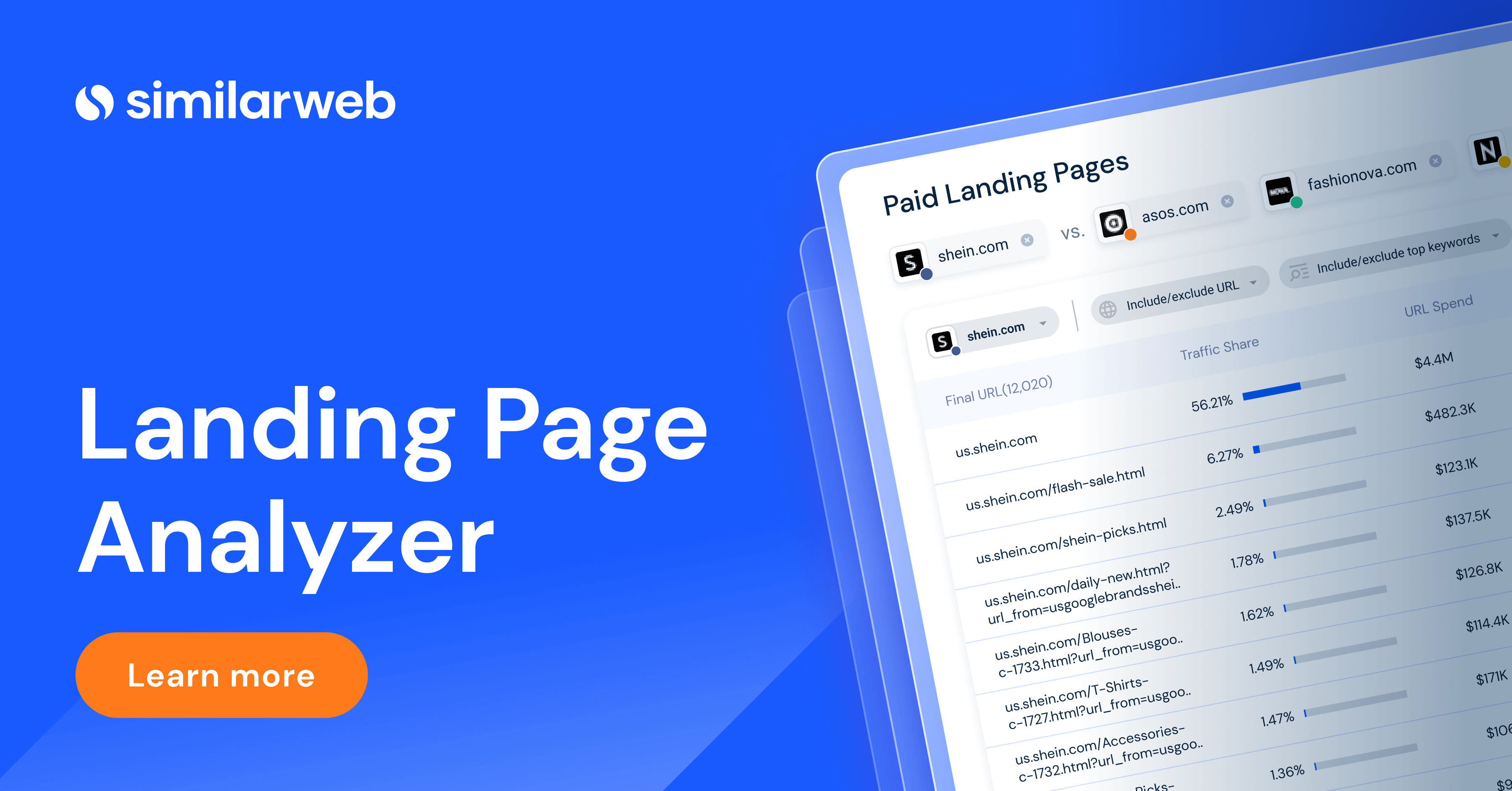 Landing Page Analyzer | Similarweb